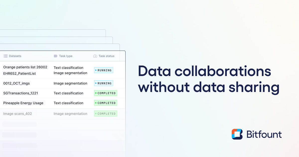 Bitfount | Federated AI and Data Science Platform